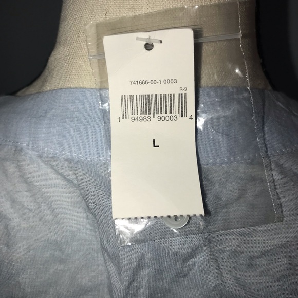 GAP | Tops | Nwt Light Blue Gap Blouse With Ruffle Bottom | Poshmark